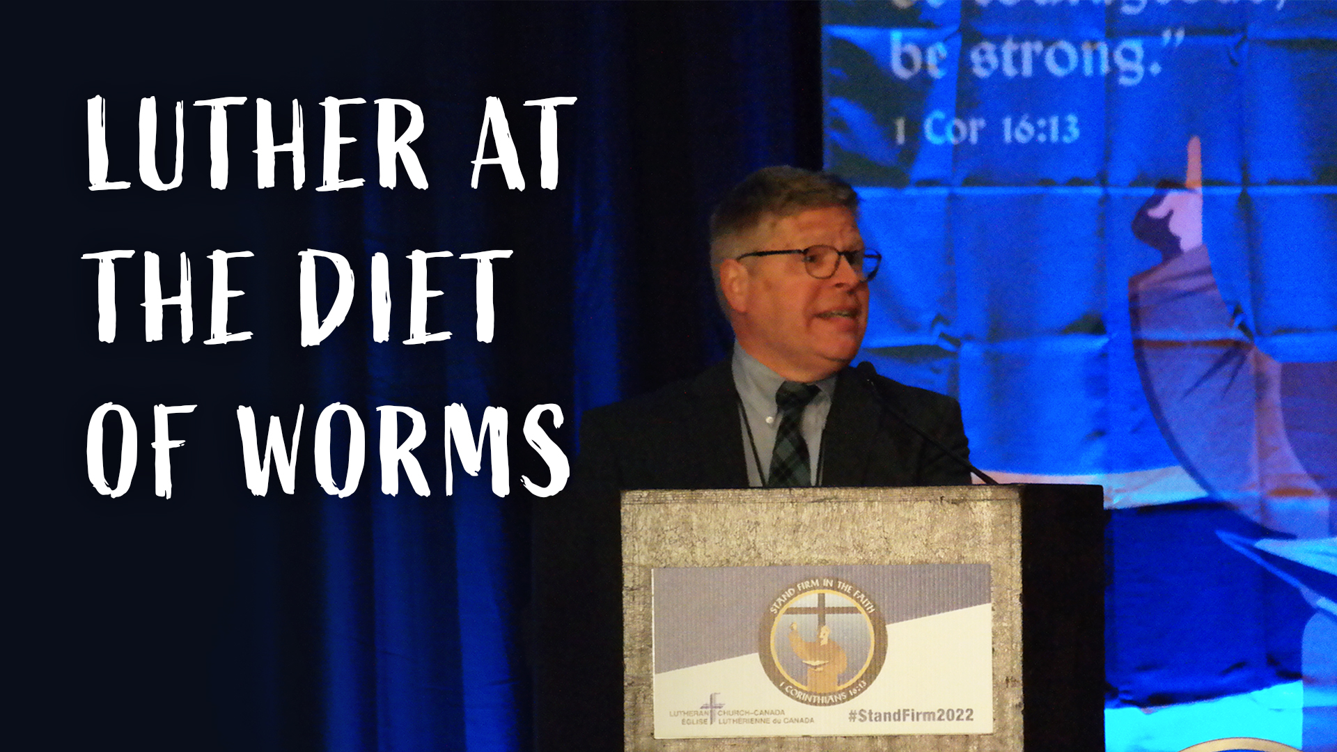 Rev. Dr. Maxfield presents convention essay: “Luther at the Diet of ...