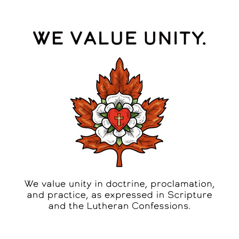 We Value Unity The Canadian Lutheran