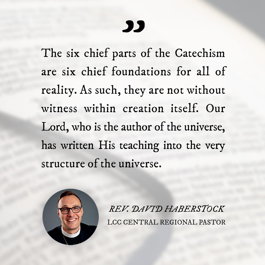 Catechism as pattern of the universe - The Canadian Lutheran