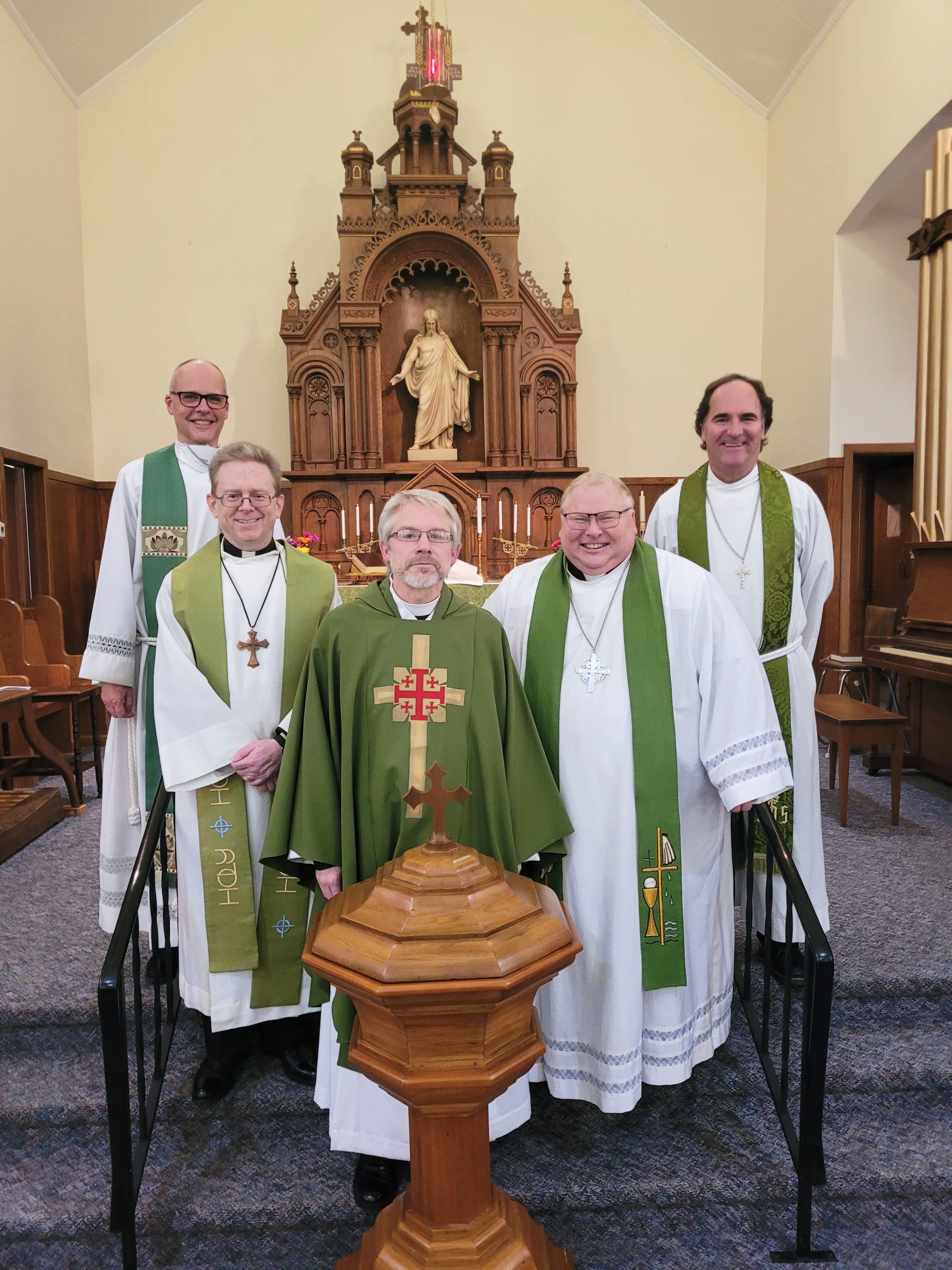 Installation of Rev. Rinas in new dual parish - The Canadian Lutheran