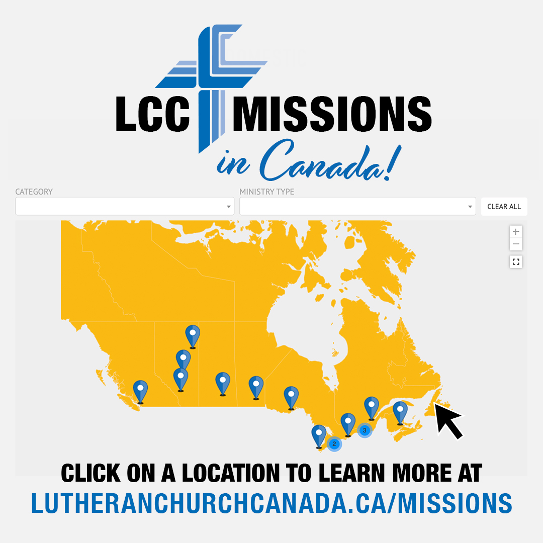 New interactive Mission Maps on LCC's website - The Canadian Lutheran