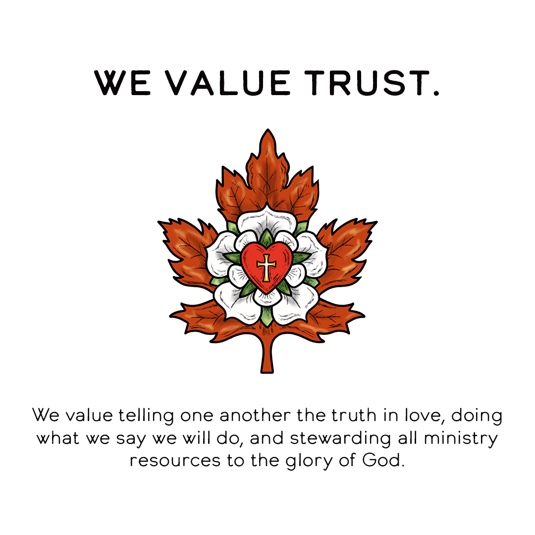 We Value Trust - The Canadian Lutheran