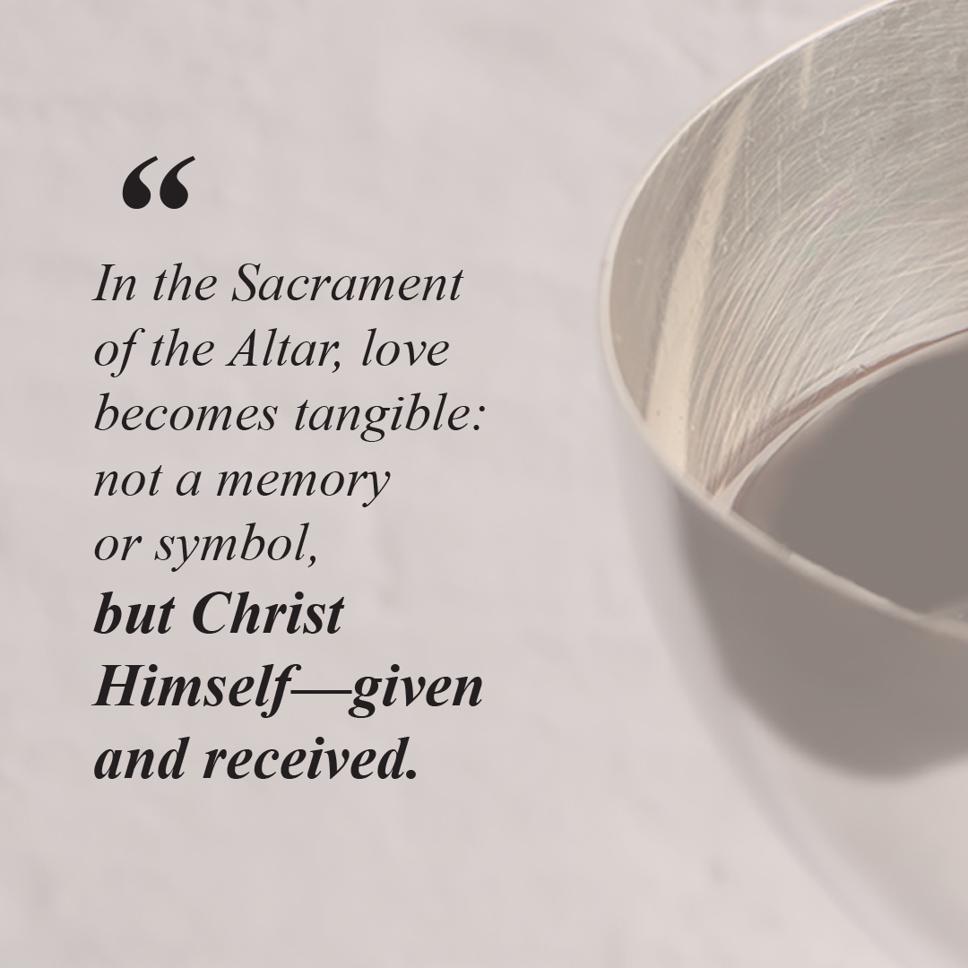 Christ Incarnate: Love Revealed and Given - The Canadian Lutheran
